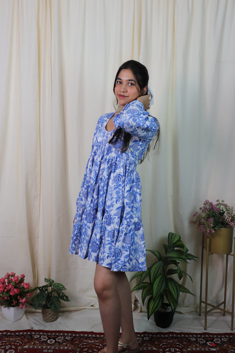 White summer mini dress – SHIRA DESIGNS